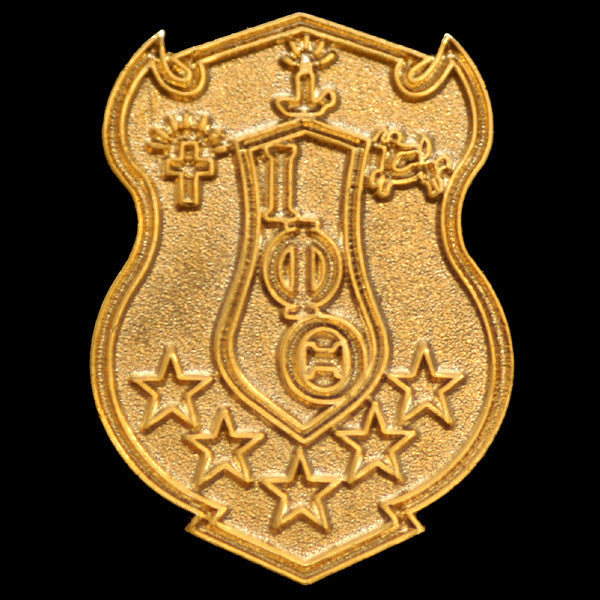 Gold Sandblast Pin – Afrocentrics